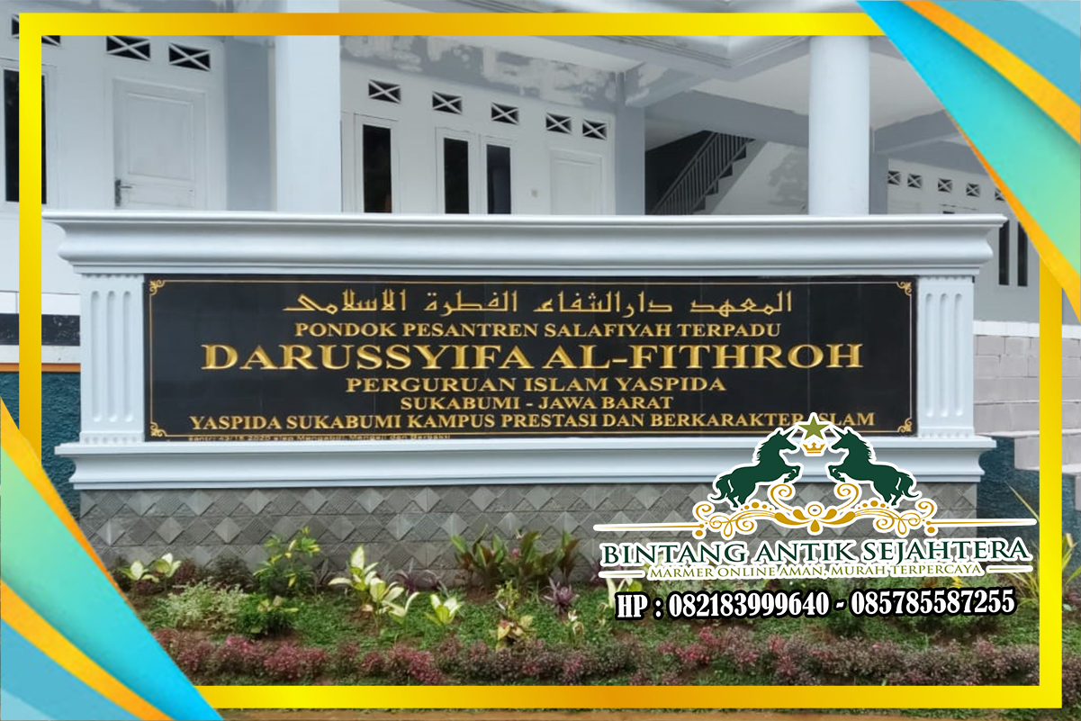 Bintang Antik Sejahtera Batu Alam: Design Prasasti Peresmian | Prasasti ...