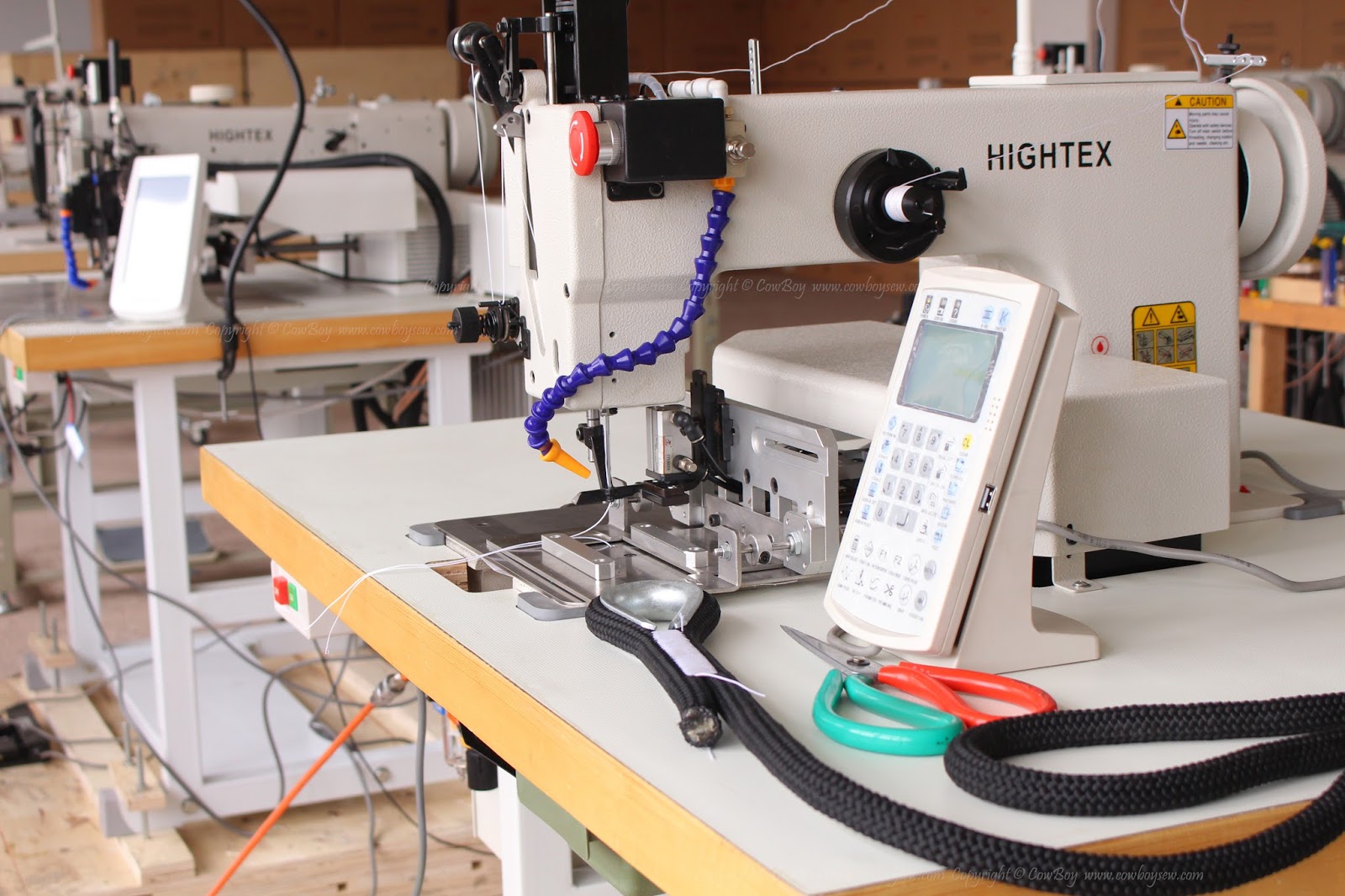 sewingautomation: Rappelling Rope Sewing Machine