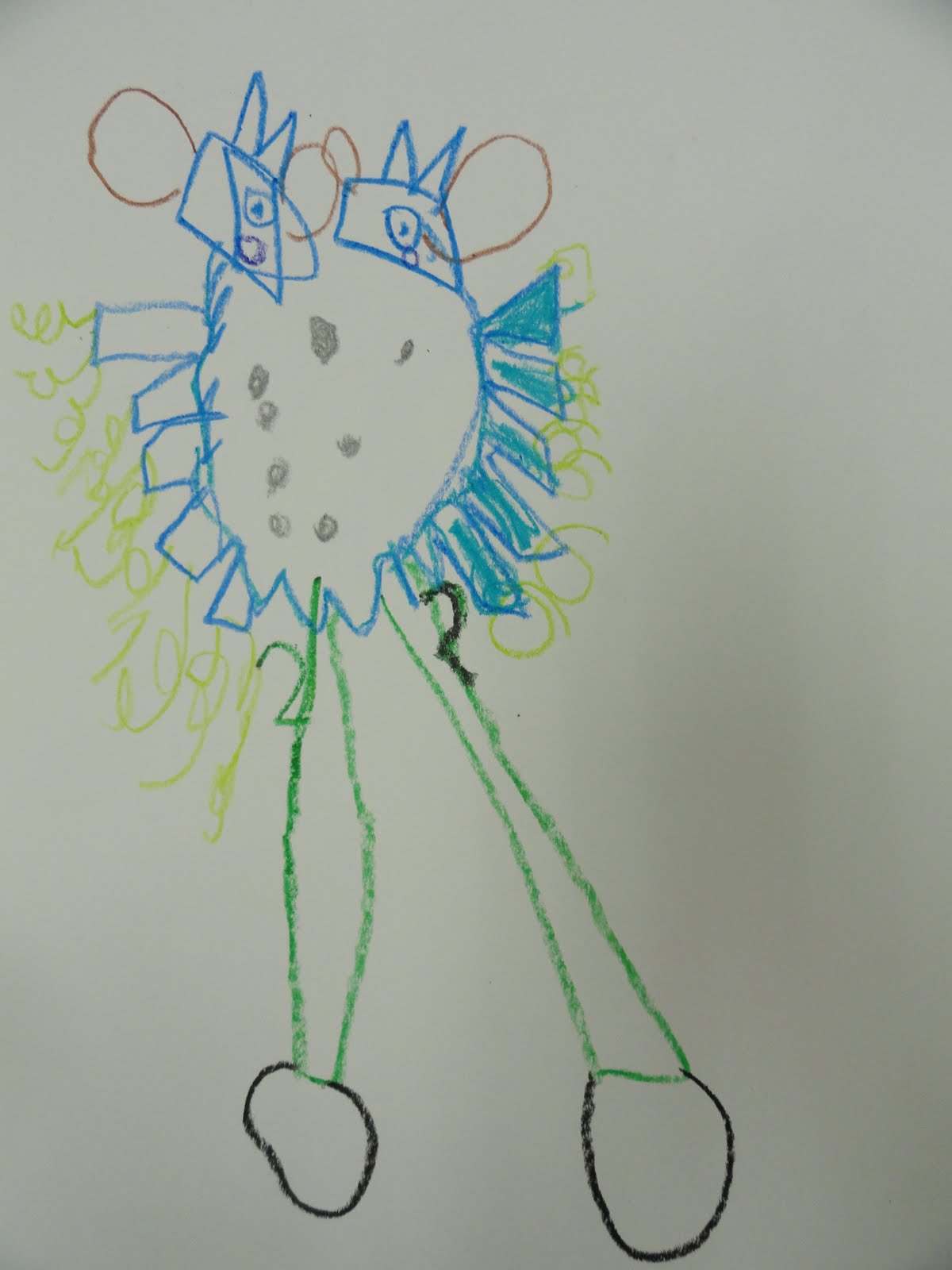 Art of Apex High School: Connected Classroom Monster Project