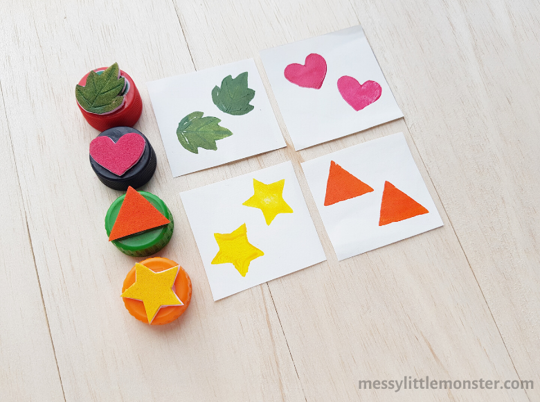 How to make a stamp - Messy Little Monster
