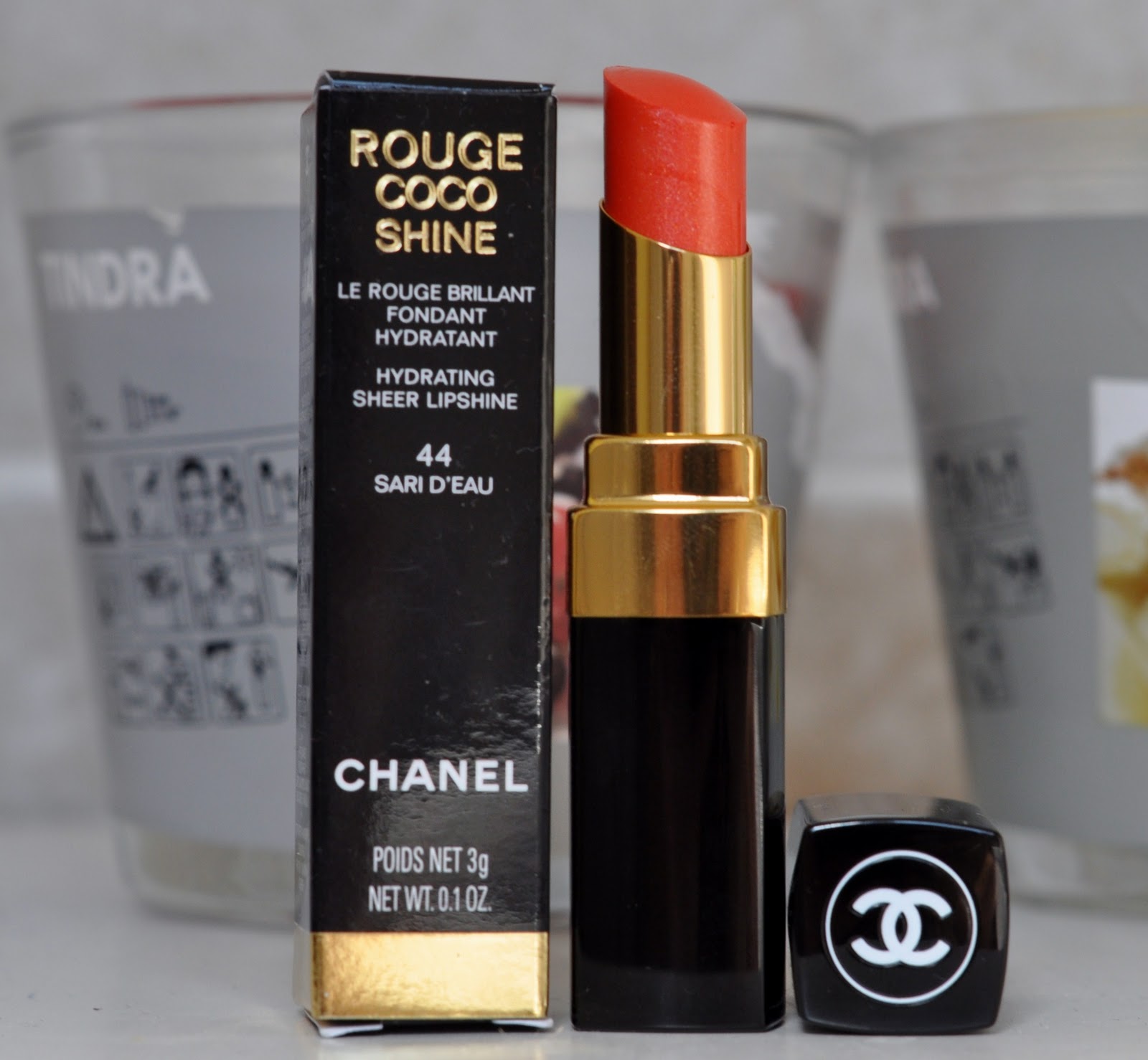 Gorgeous You, Gorgeous Me: CHANEL ROUGE COCO SHINE SARI D'EAU 44