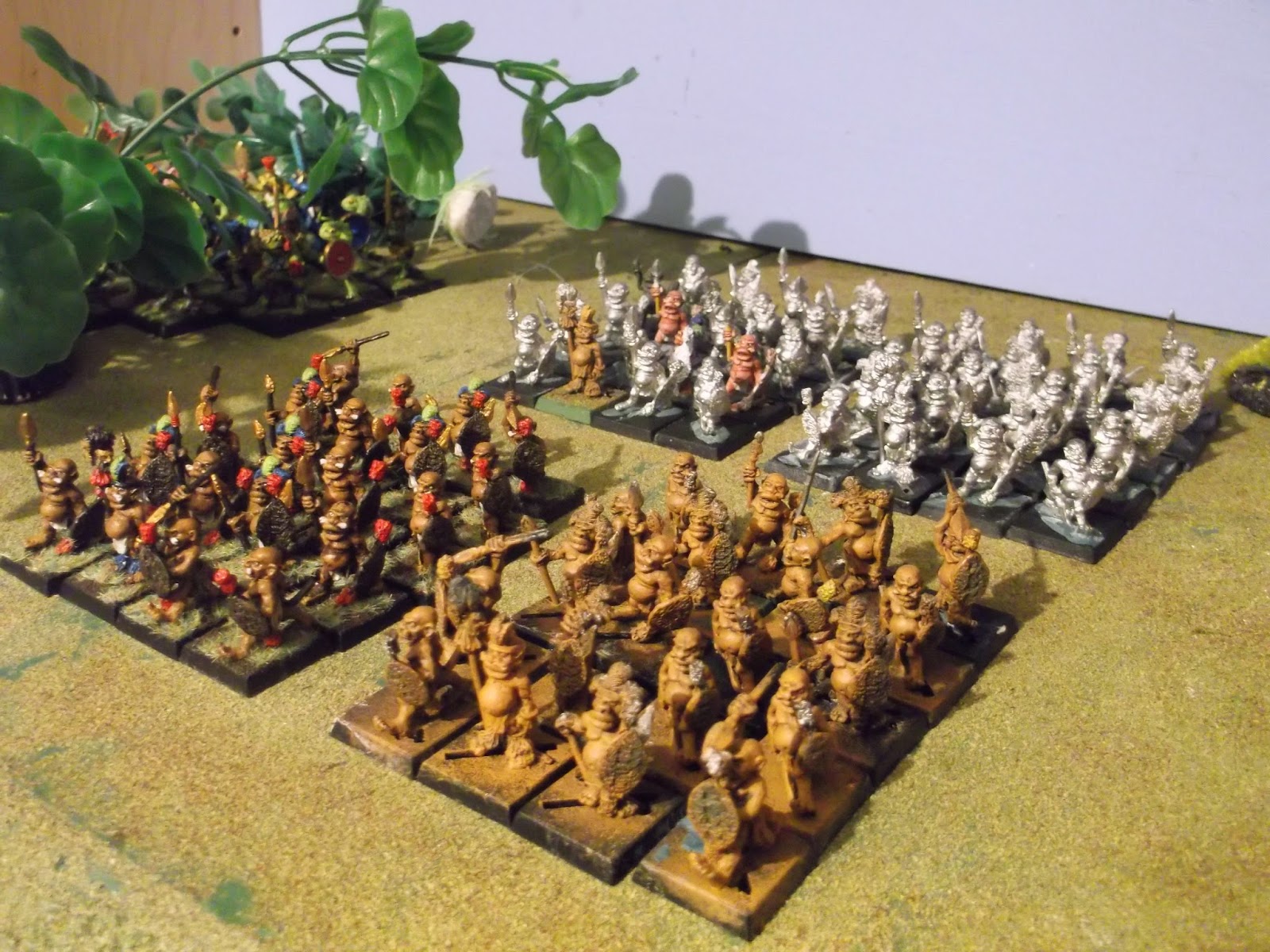 Goblin Lee's Miniatures Blog. : Bonus time Pygmies and a few Slann!