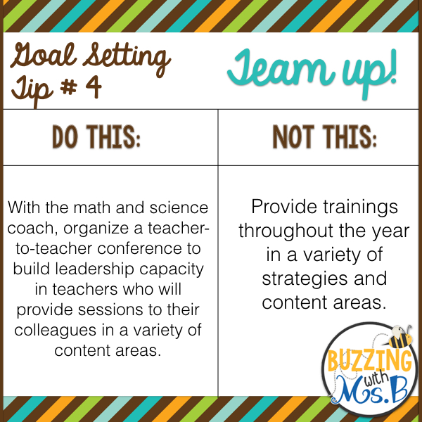 Setting Goals as an Instructional Coach: Part One of the Start-Up Guide ...