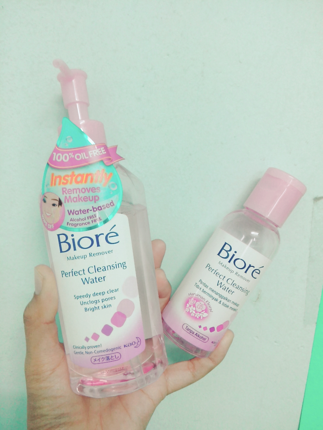 Make up remover terbaik | water based make up remover | product review ...