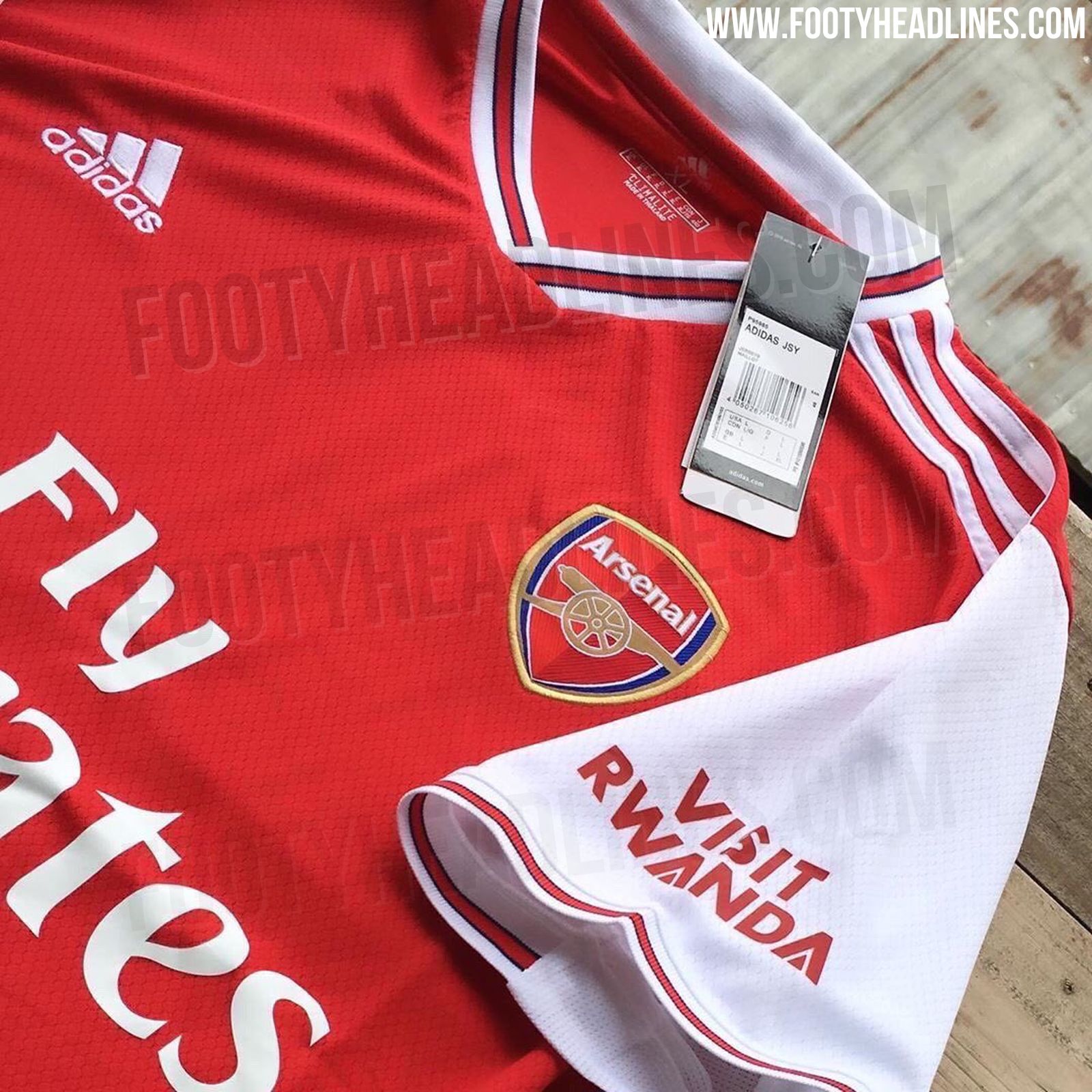 Adidas Arsenal 19-20 Home Kit Leaked - Footy Headlines