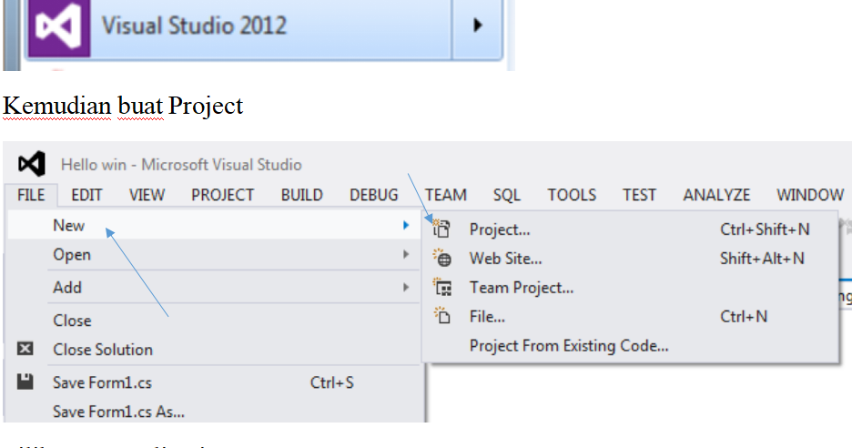 Tutorial Membuat Biodata dengan menggunakan Visual studio Tutorial Membuat Biodata dengan menggunakan Visual studio