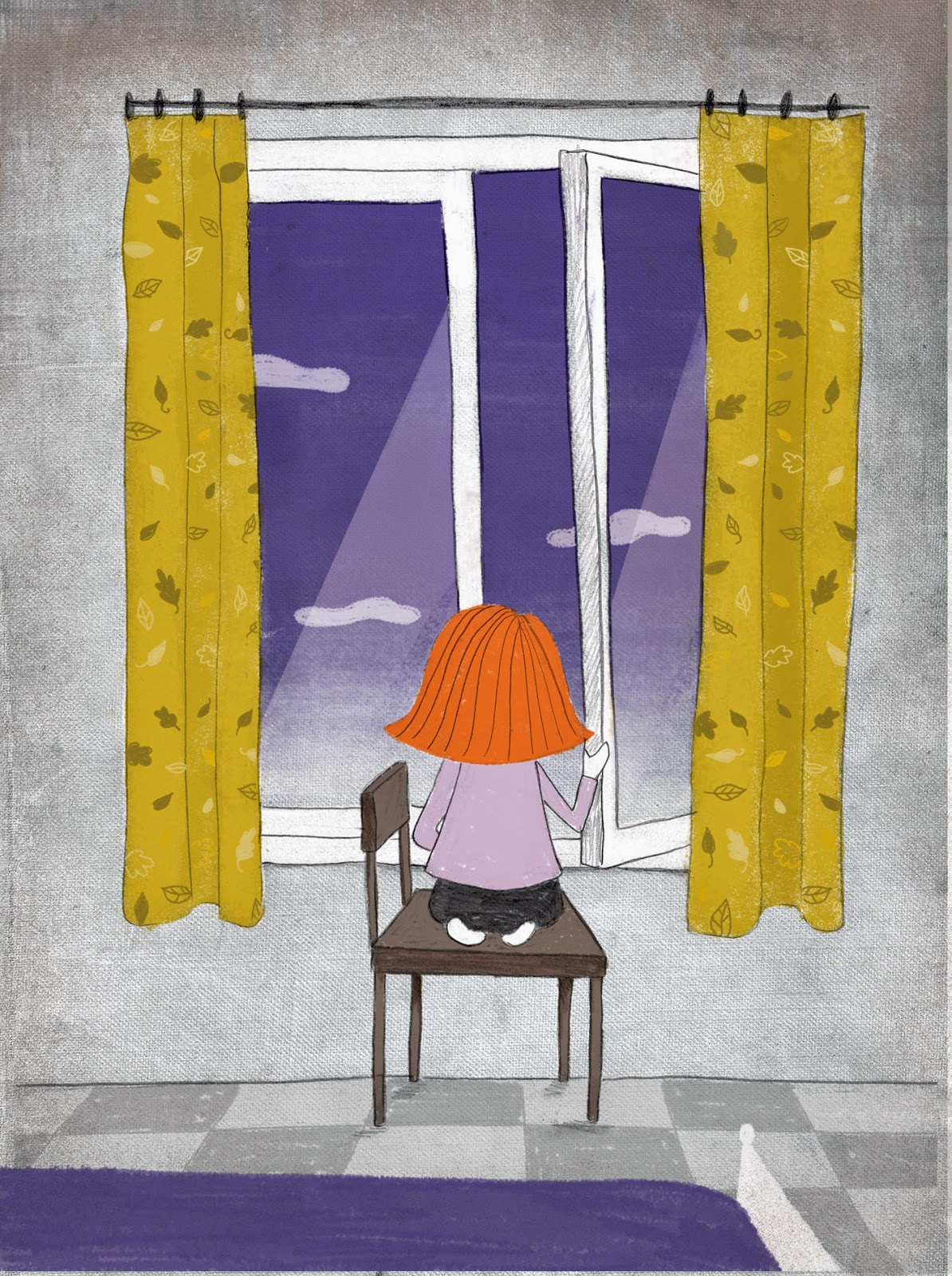 Ilustración by Nuria Diaz: Rubicundo