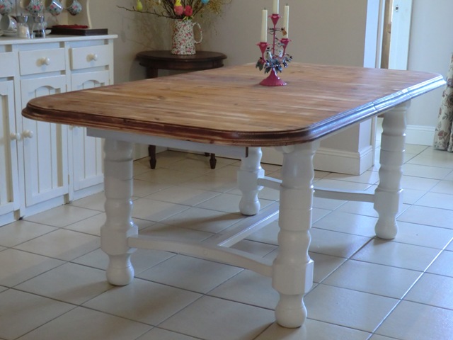 Dress My Home: Kitchen Table Revamp