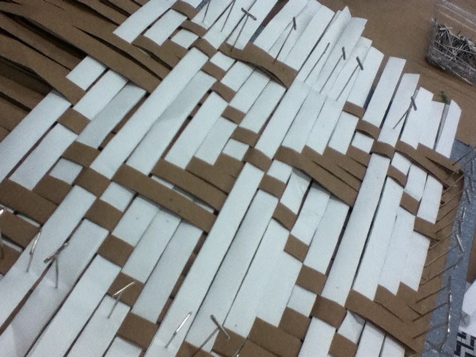 KiniaCat Crafts: Plaiting Paper instead of Hair