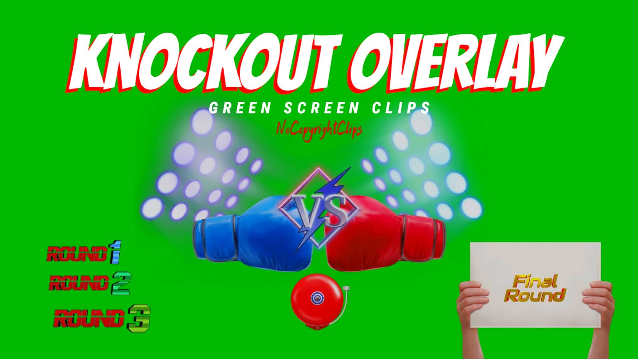 Knockout Overlay [Green Screen Clips] Free Download