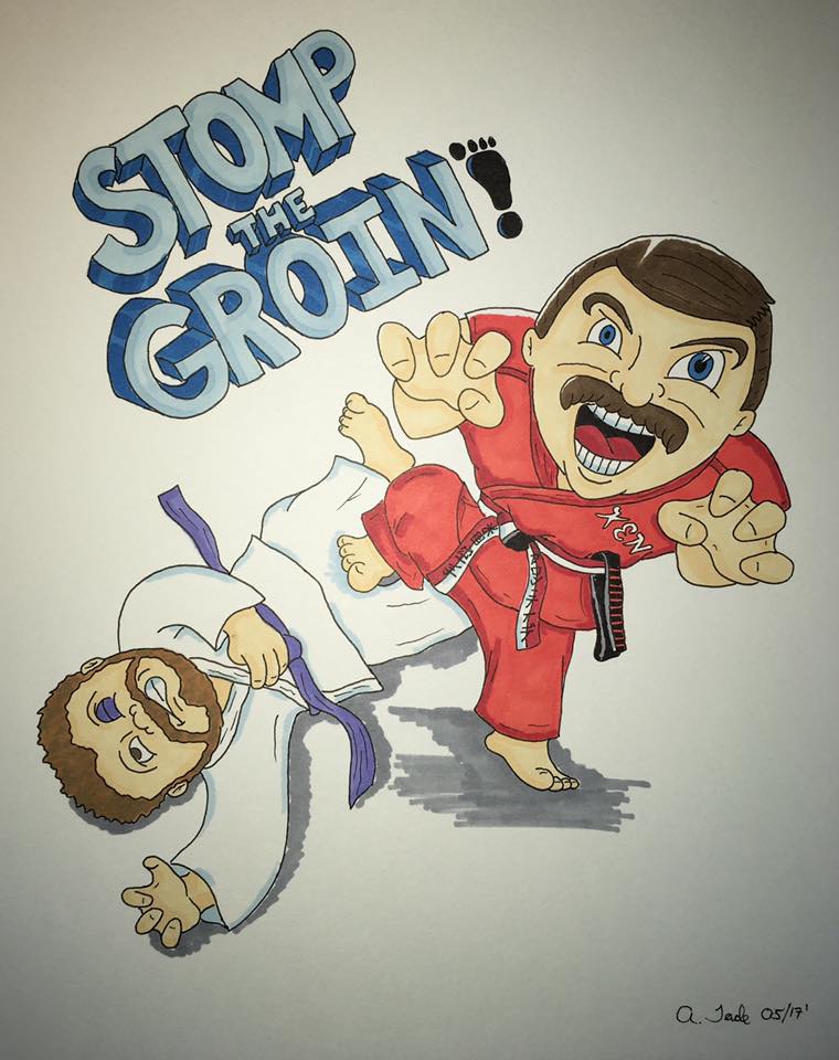 The Karate Kid Blog: Stomp the Groin