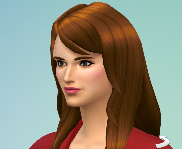 My Sims 4 CAS - Natalie Portman - Imagination Sims 4 CAS