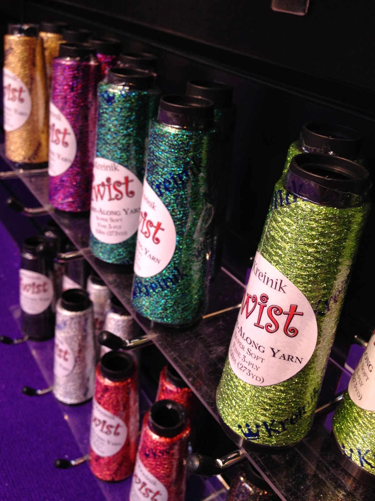 Kreinik Thread Blog: Tis the Season for Tinsel Socks