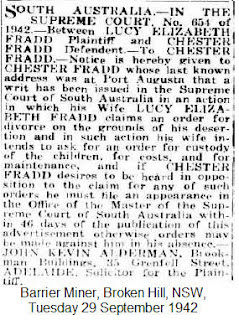 Fradd Family History: 2013