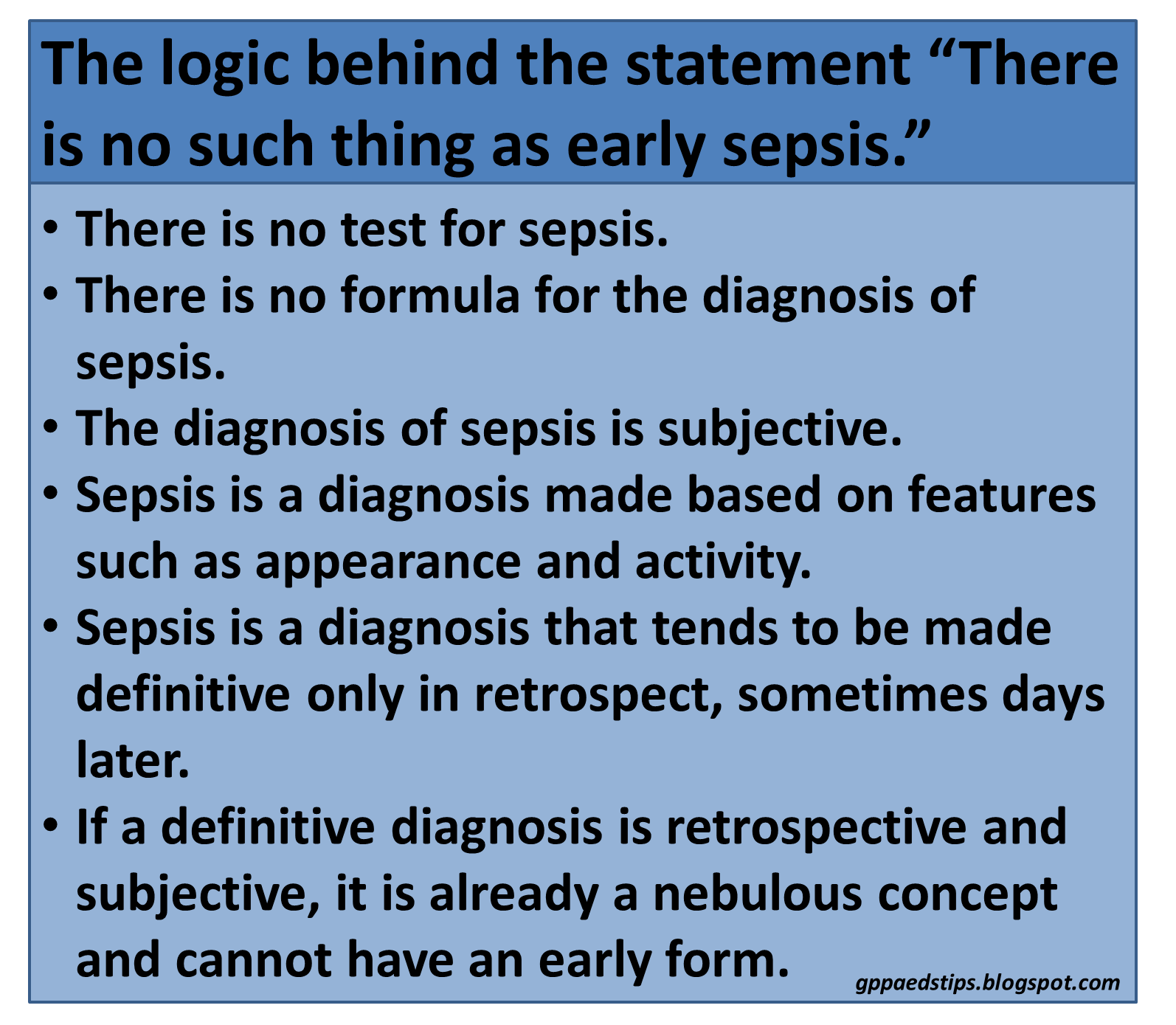 Paediatrics for Primary Care (and anyone else): There, I've Said It ...