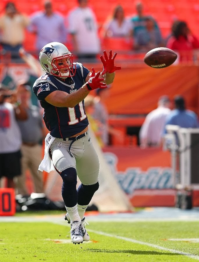 Edelman's and Welker's stats are near exact.