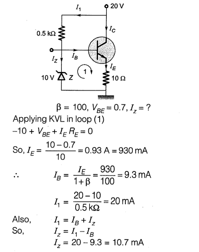 Bjt Biasing Circuits Numerical 1 Gate 2022 Practice Question Analog Electronics