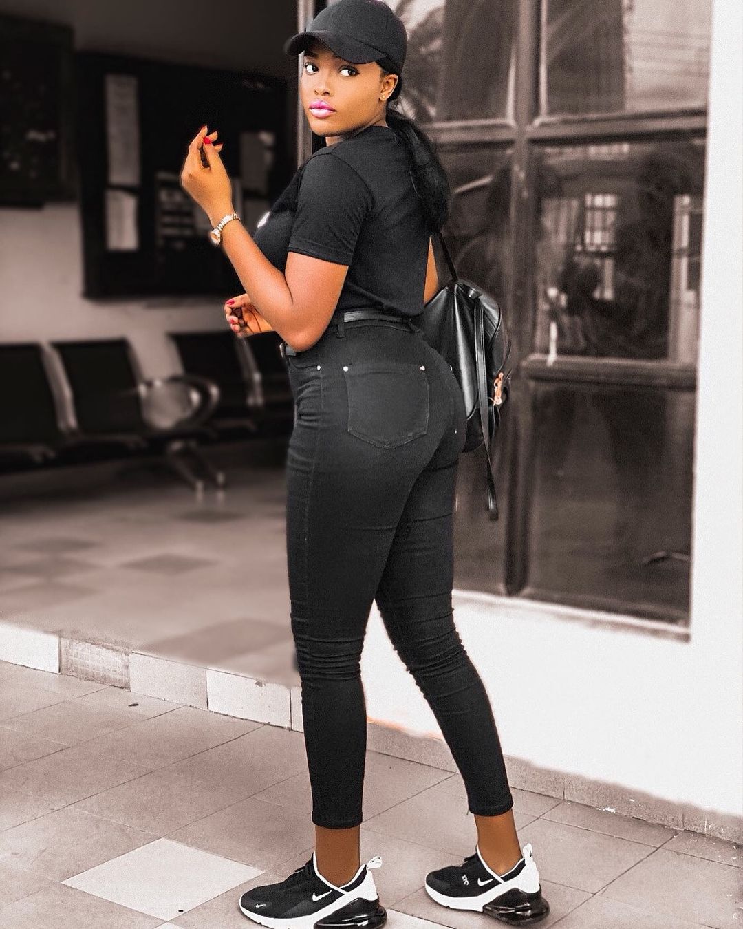 Pictures Of Oge Gabriel standing tall