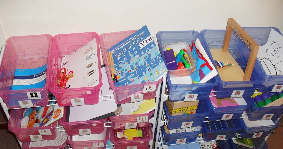 a muslim homeschool: Introducing workboxes with preschoolers