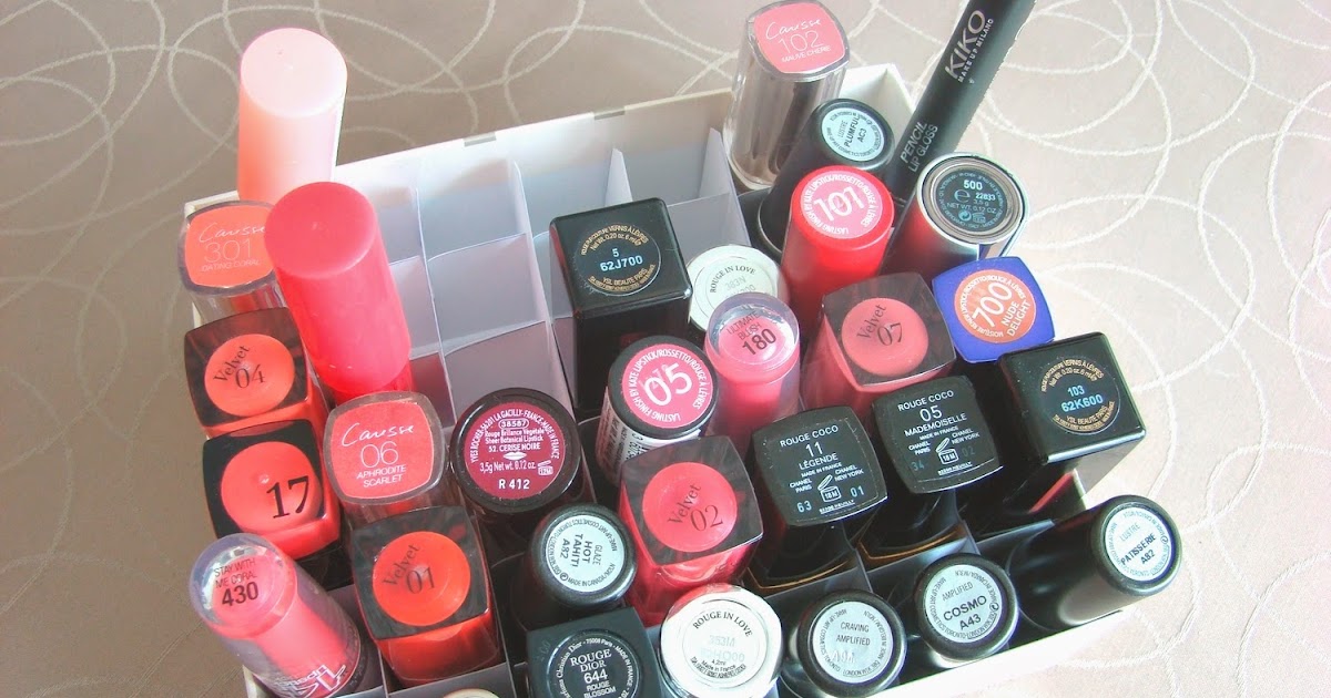 Kit-Beauty: DIY pour un rangement à rouge à lèvres