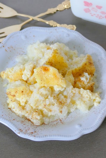 Old Fashioned Rice Pudding Recipe
