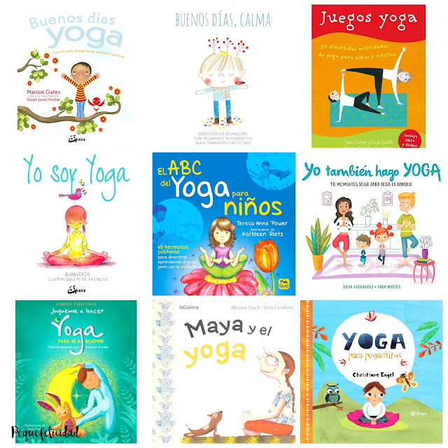 PEQUEfelicidad: 20 LIBROS Y TARJETAS DE YOGA PARA NIÑOS