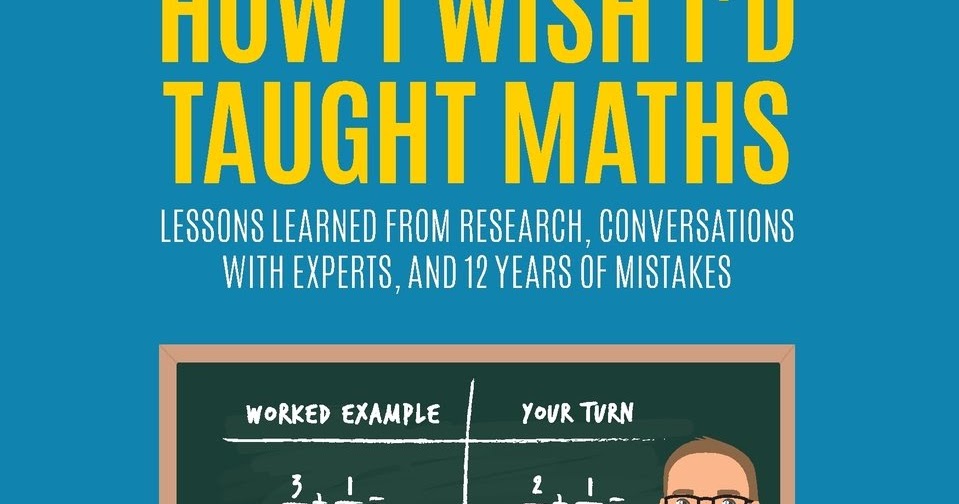 Resourceaholic: How I Wish I'd Taught Maths