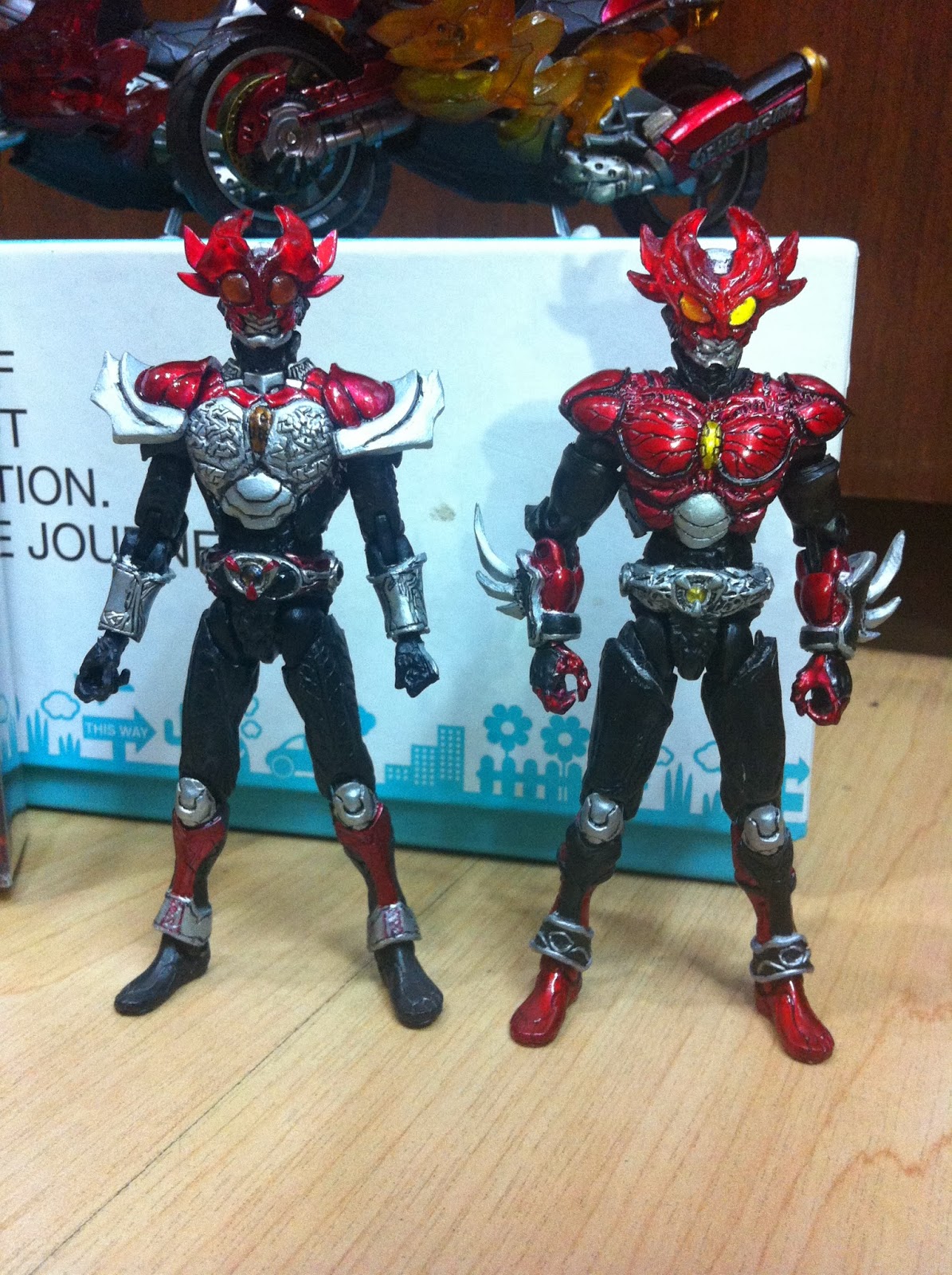 Kamen Rider World: Tutorial custom kiwami tamashii Agito Burning Form