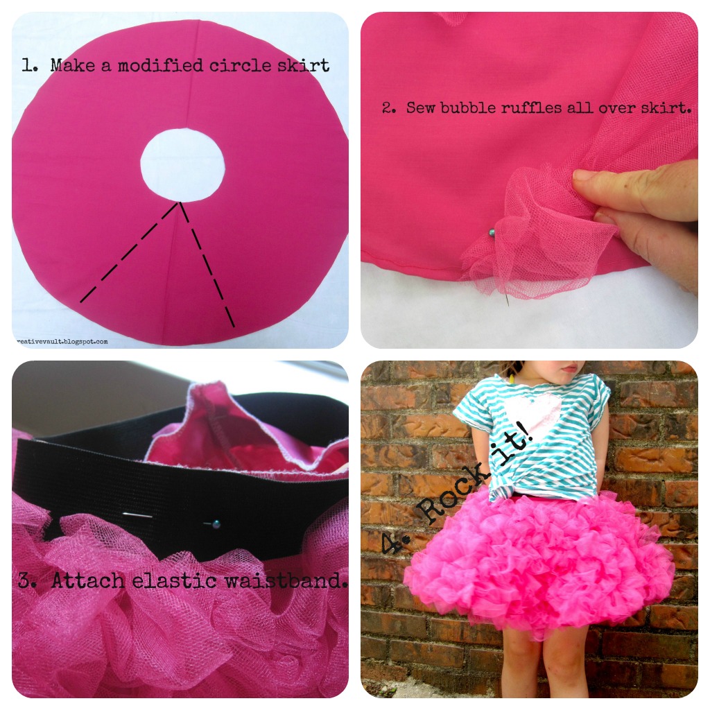 The Creative Vault: Bubble Ruffle Tu-Tu Tutorial