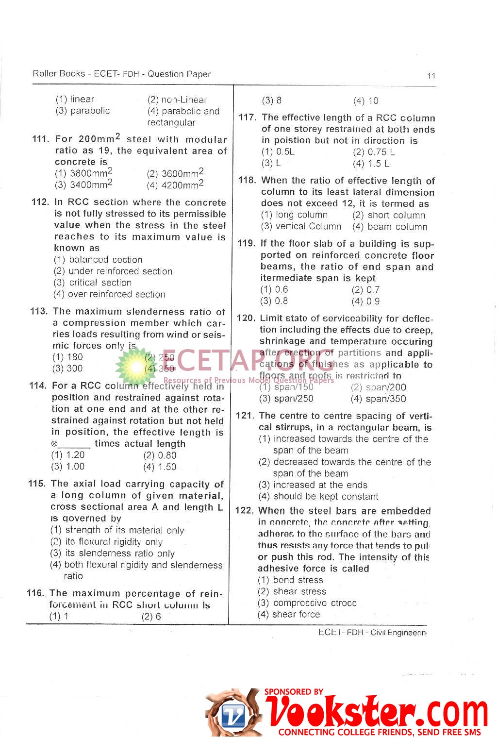 ECETAP - 2016, Previous, Model Papers, Question Papers EEE,ECE,SCE ...