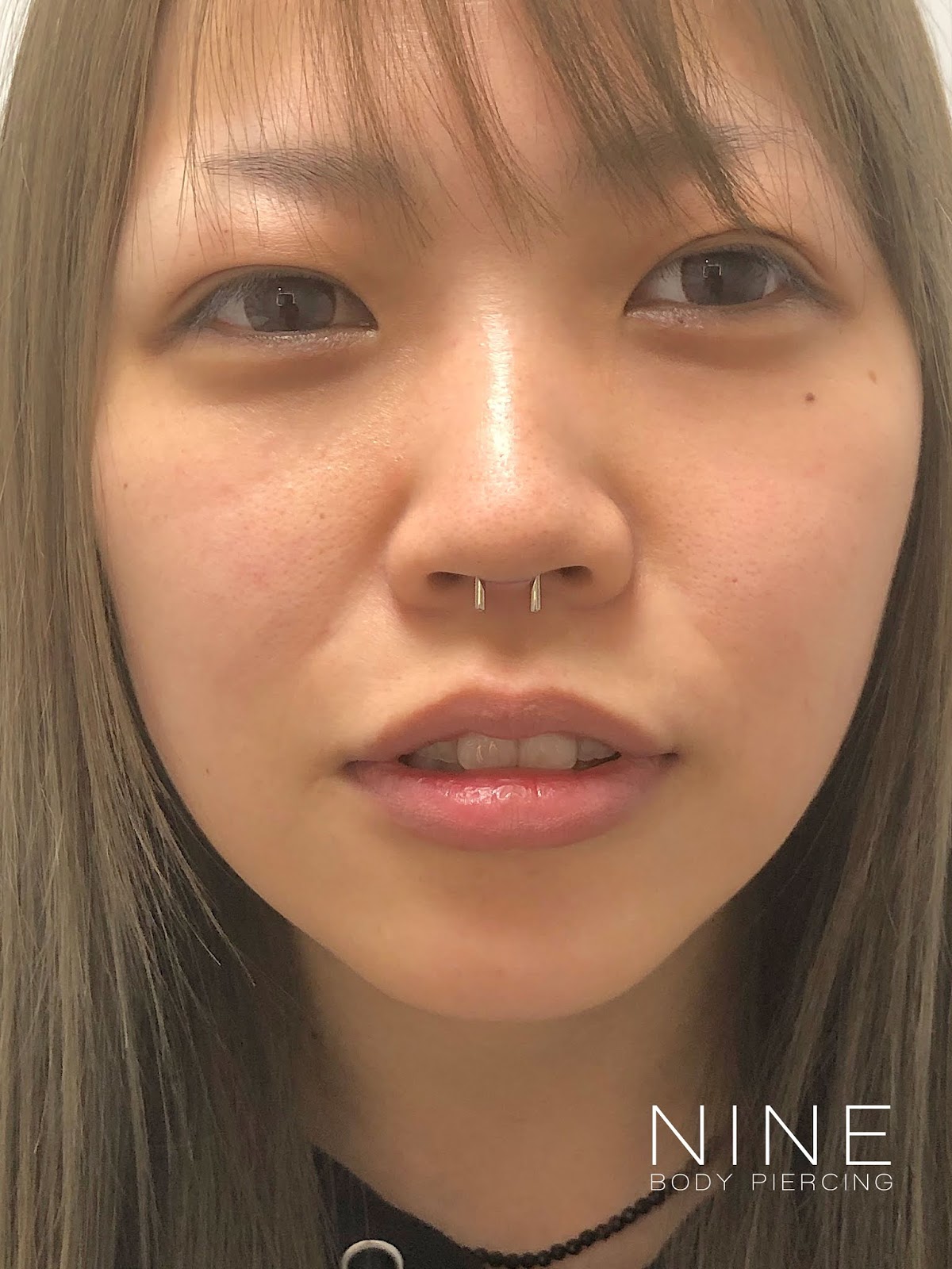 NINE BODY PIERCING BLOG: Septum with Anatometal Septum Retainer!!! セプタム