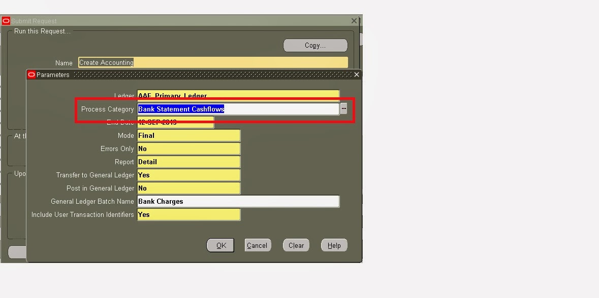 Oracle E Business Suite R12 Oracle Ebs Cash Management Creating Bank Charges
