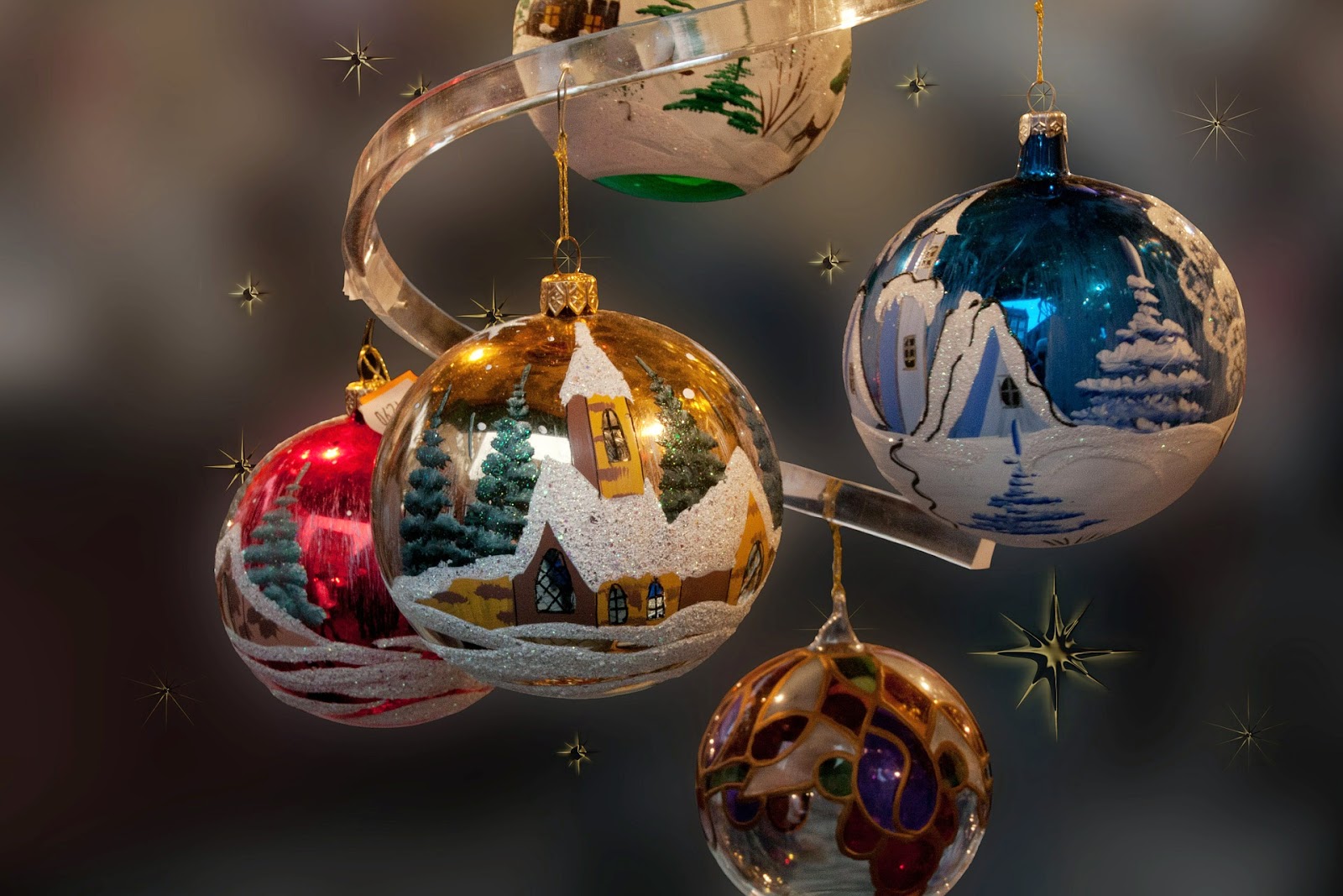 Joulukuva: Joulukoristeet