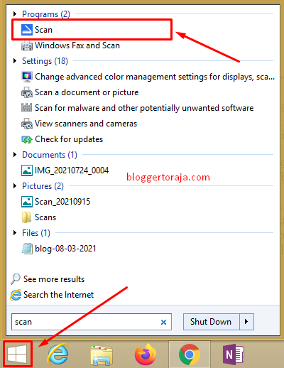 Cara Scan di Printer HP Deskjet 2135 - Blogger Toraja