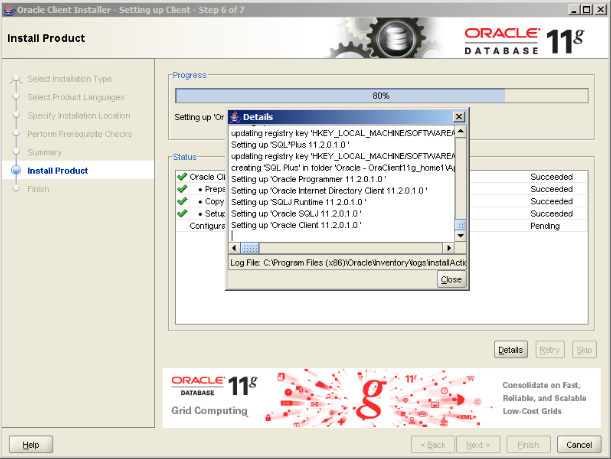 Oracle Client 11g Installation On Windows
