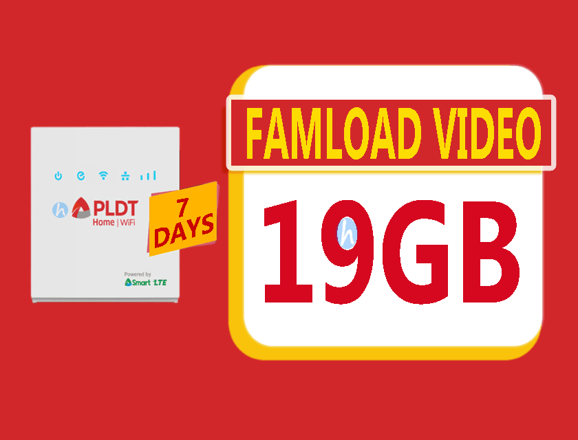 Famload Video 199 - 19GB Data for 7 Days