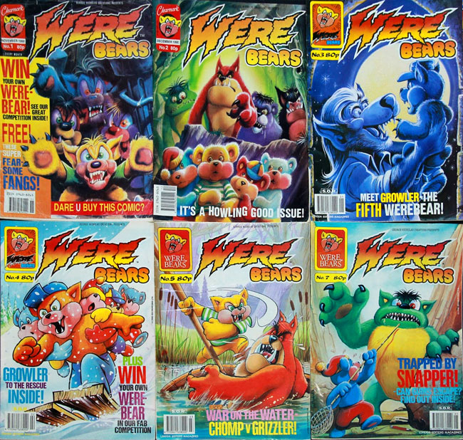 Boys Adventure Comics: Were Bears comic