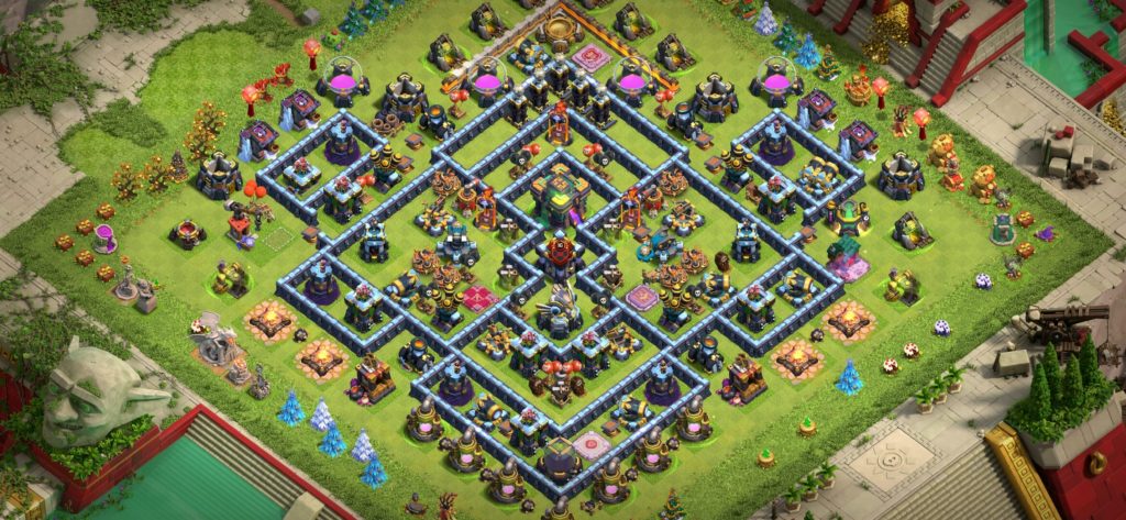 TH14 COC Farming Base Link 2021 | Clash of Clans Việt