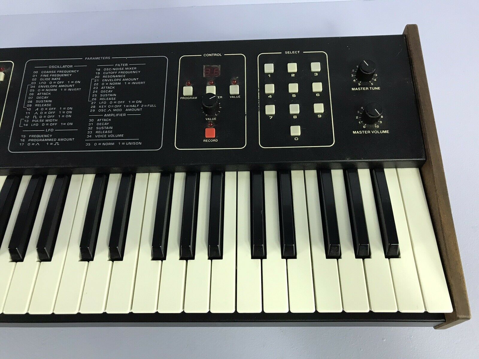 MATRIXSYNTH: Sequential Circuits Six-trak Analog Synthesizer SN 0030027