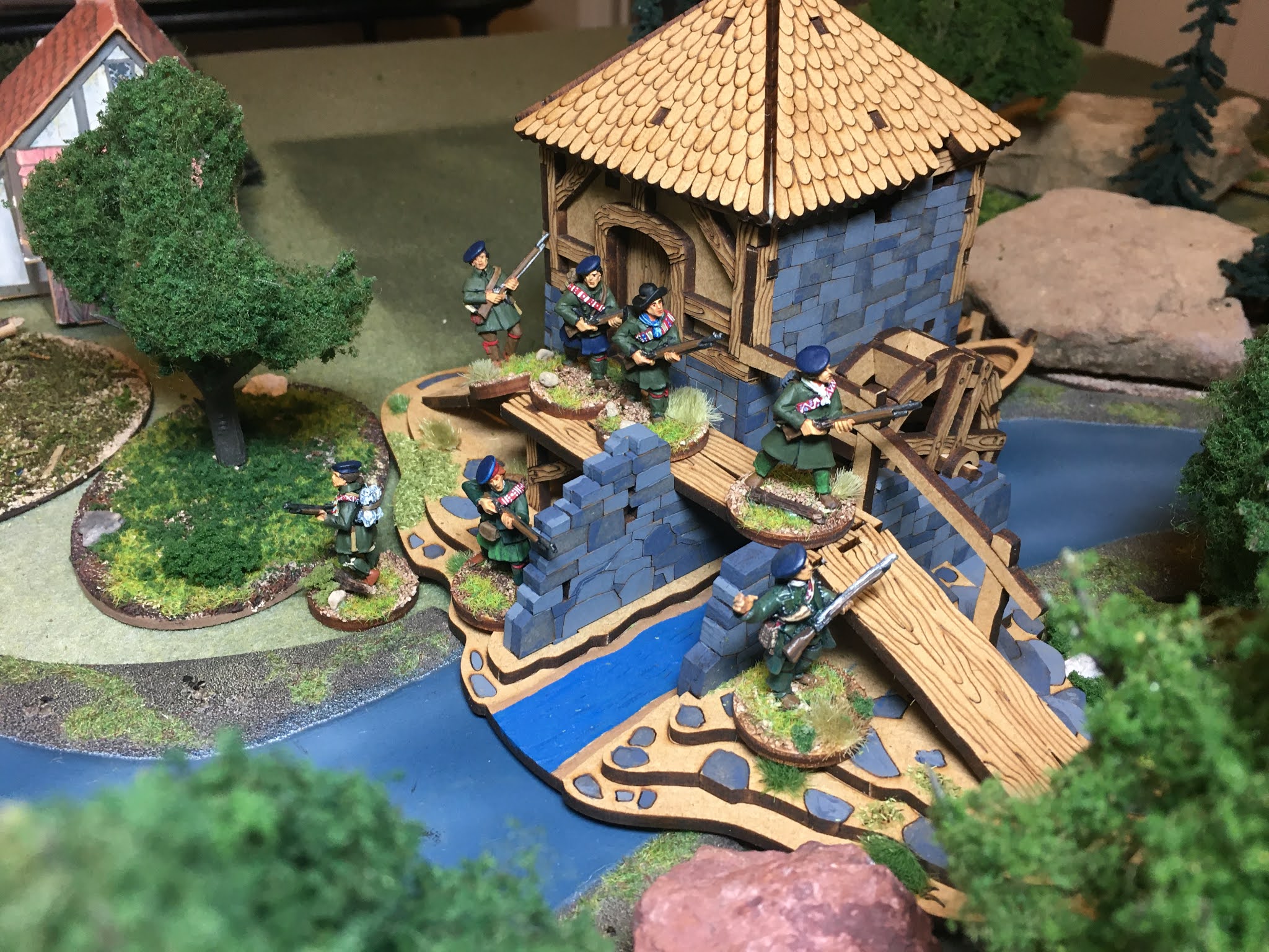 Toy Soldiers and Dining Room Battles: Tower Rex Watermill