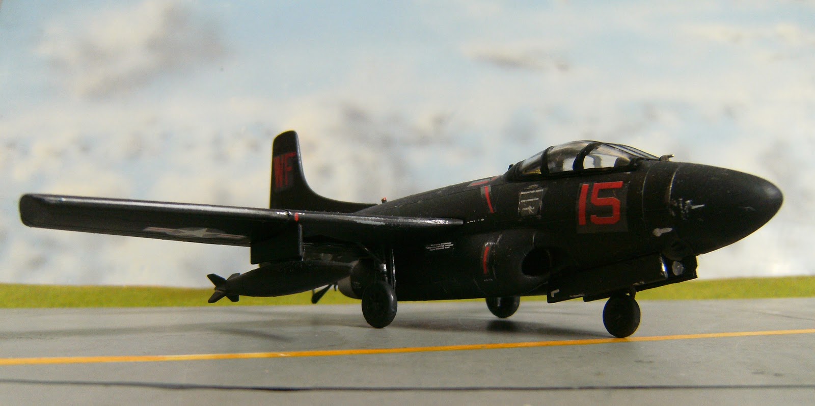 Happyscale-Modellbau: Douglas F3D Skyknight - Matchbox 1/72