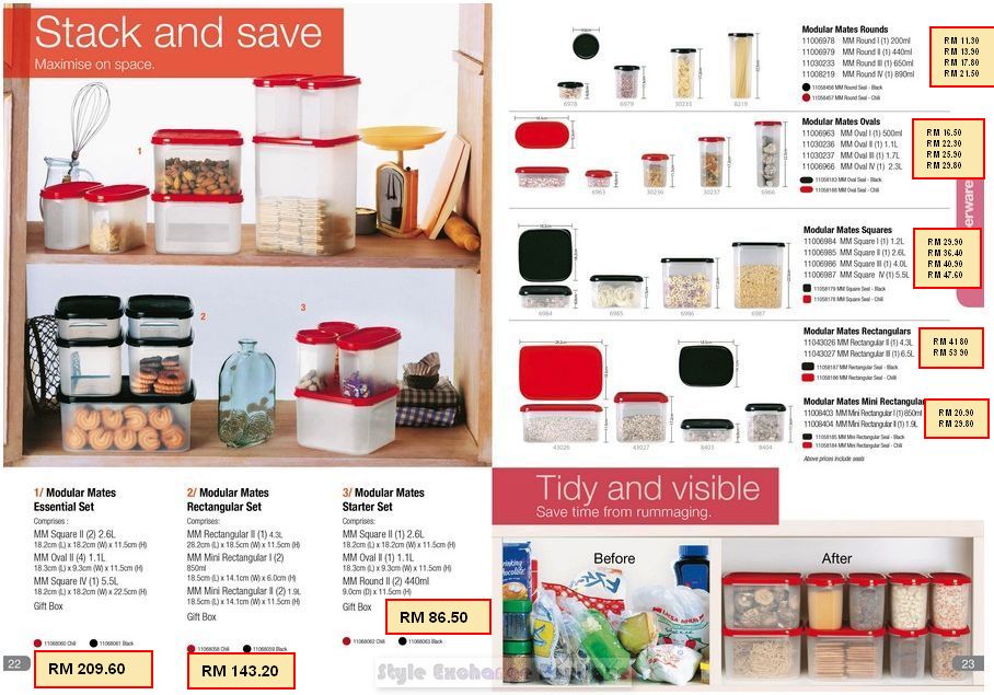 STYLE EXCHANGE @ HOME: SHOP TUPPERWARE ONLINE FOR YOUR HOME