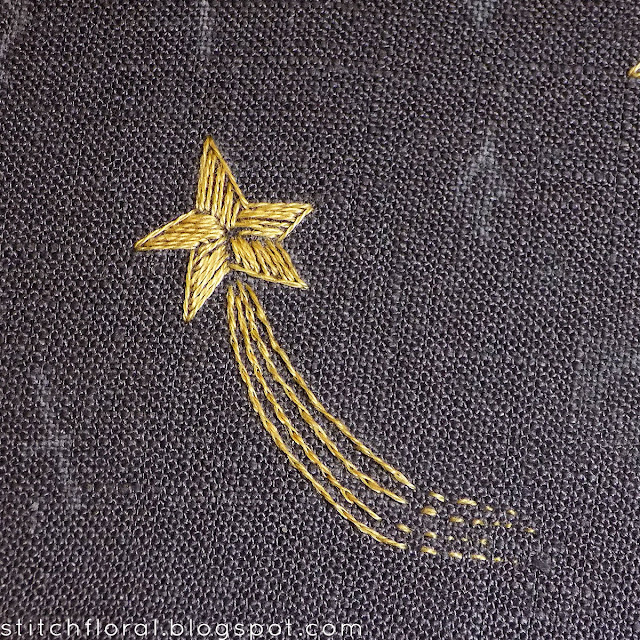 Easy embroidery: how to stitch stars - Stitch Floral