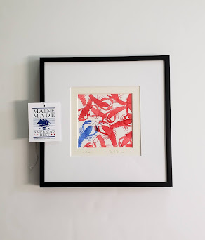 Beth Doan Maine Artist: Lobster Buoy Wedding Favors Journey to my Etsy Shop