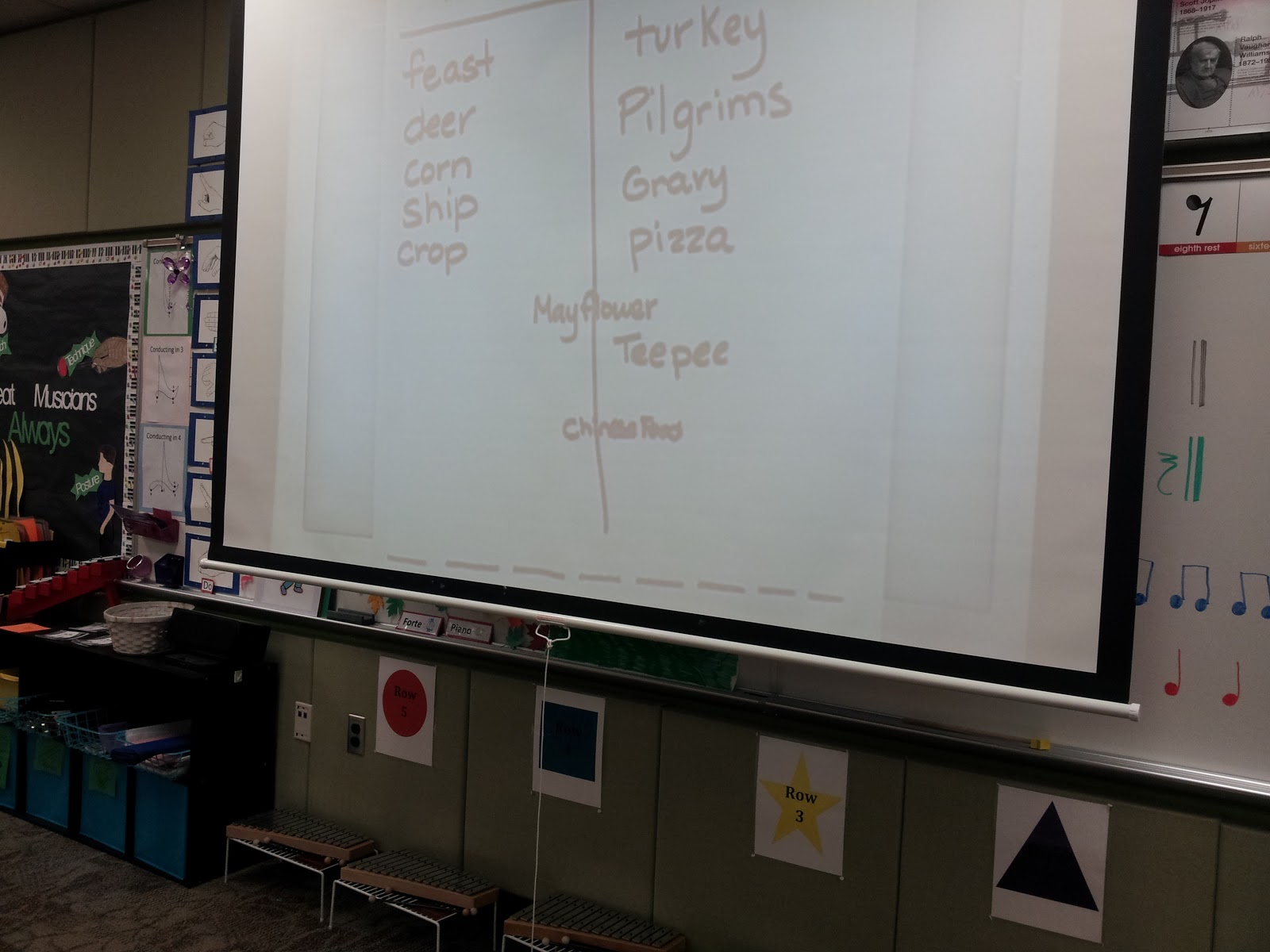 Mrs. Q's Music Blog: First Grade: Thanksgiving Rhythms