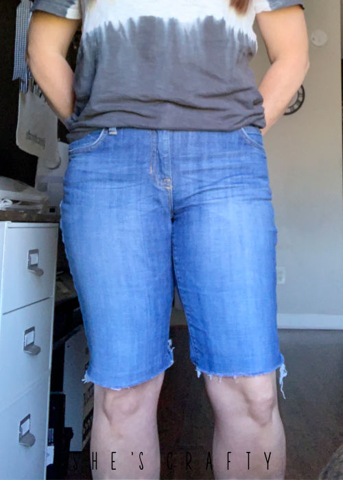She's Crafty: How to get the Perfect Long Shorts