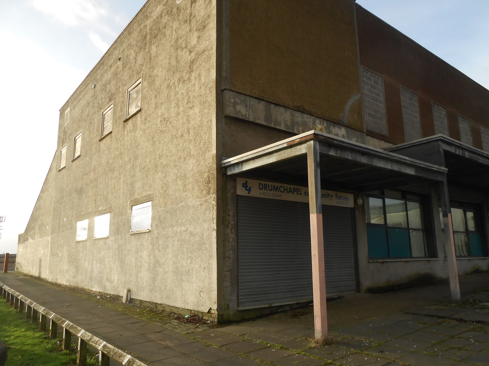 A Glasgow Album: Drumchapel, Behind the Shopping Centre