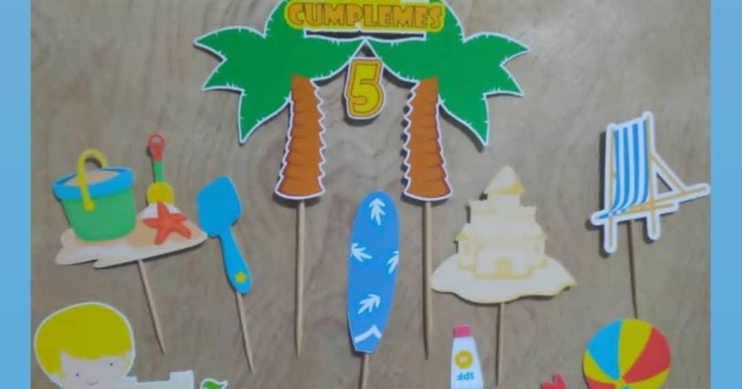 Topper Playero - Mis Toppers Tus Toppers