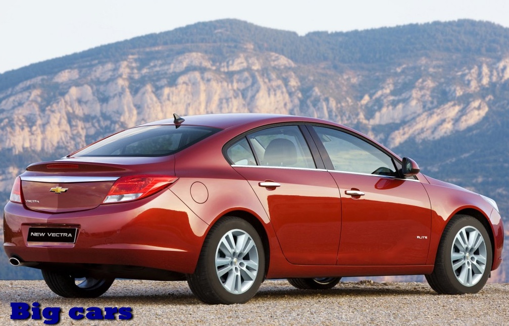 Big cars: Novo Vectra 2012 / Cruze / Chevrolet