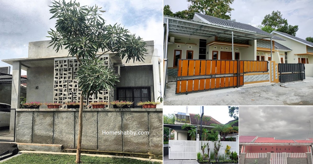 6 Desain Pagar Agar Rumah Kecil Lebih Spektakuler ~ Homeshabby.com ...